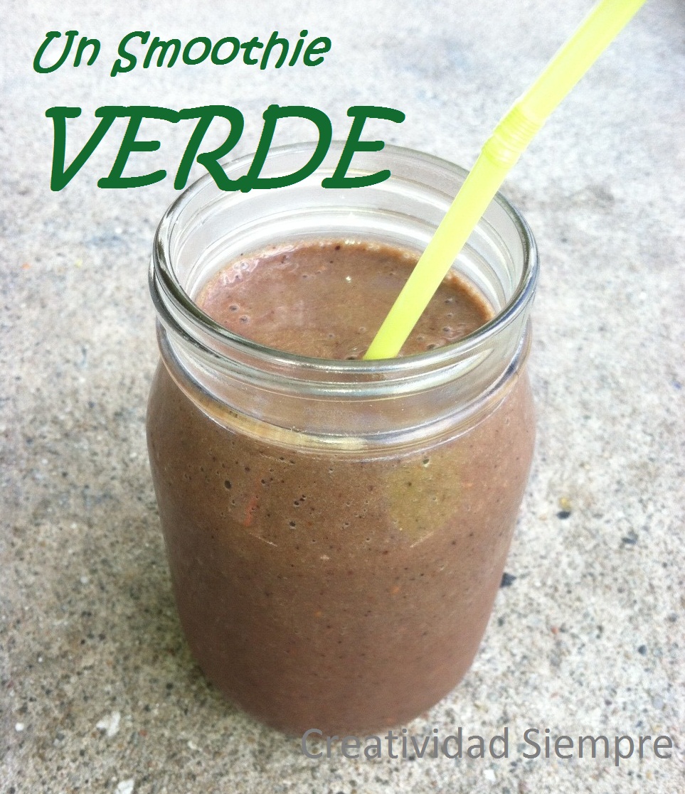 {Creatividad Siempre}: {Receta} Smoothies o Malteadas Verdes