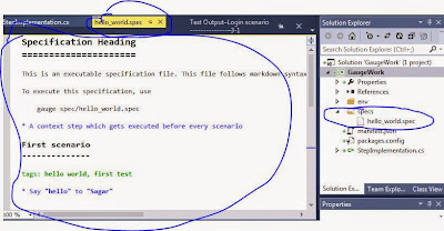Spicy Articles: Gauge with C#.Net - BDD Testing