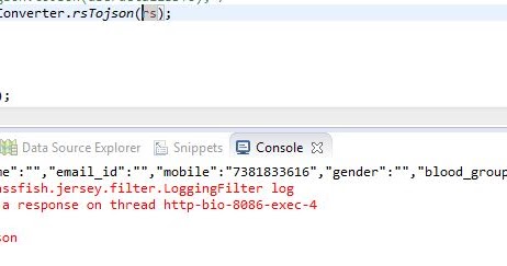 Plate Of Code: Convert Java (JDBC) ResultSet to JSON Using RStoJSON API ...