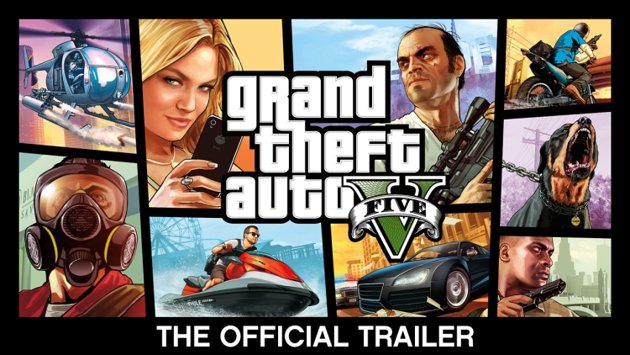 Official Grand Theft Auto V trailer shows off main characters, open ...