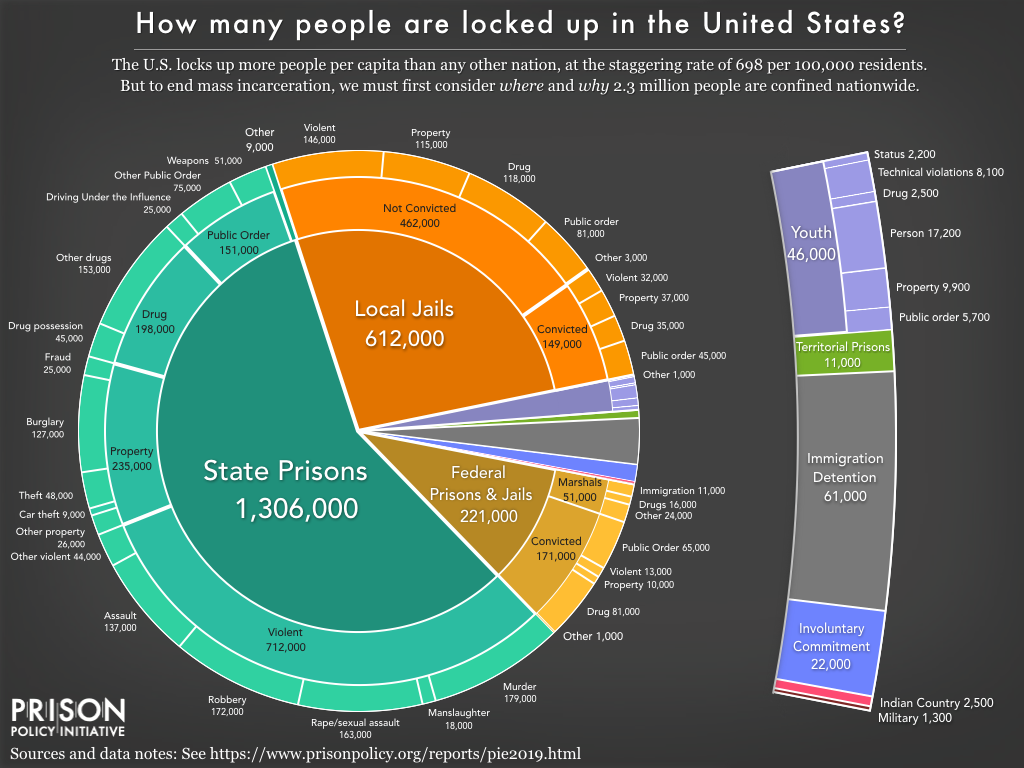 TYWKIWDBI ("Tai-Wiki-Widbee"): Mass incarceration in the United States