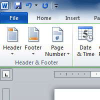 Insert Tab in Microsoft Word 2010 - /prəˌkrastəˈnāSH(ə)n/