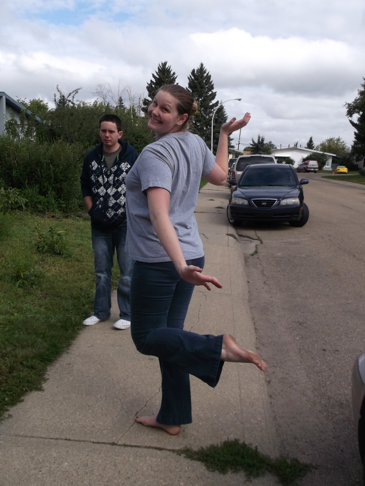 Sierra The Barefoot Girl Walking On Broken Glass