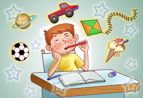 Paula Lobo : ...menino distraído...