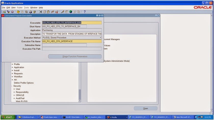 Interfaces in oracle apps(R12) technical: PO INTERFACE