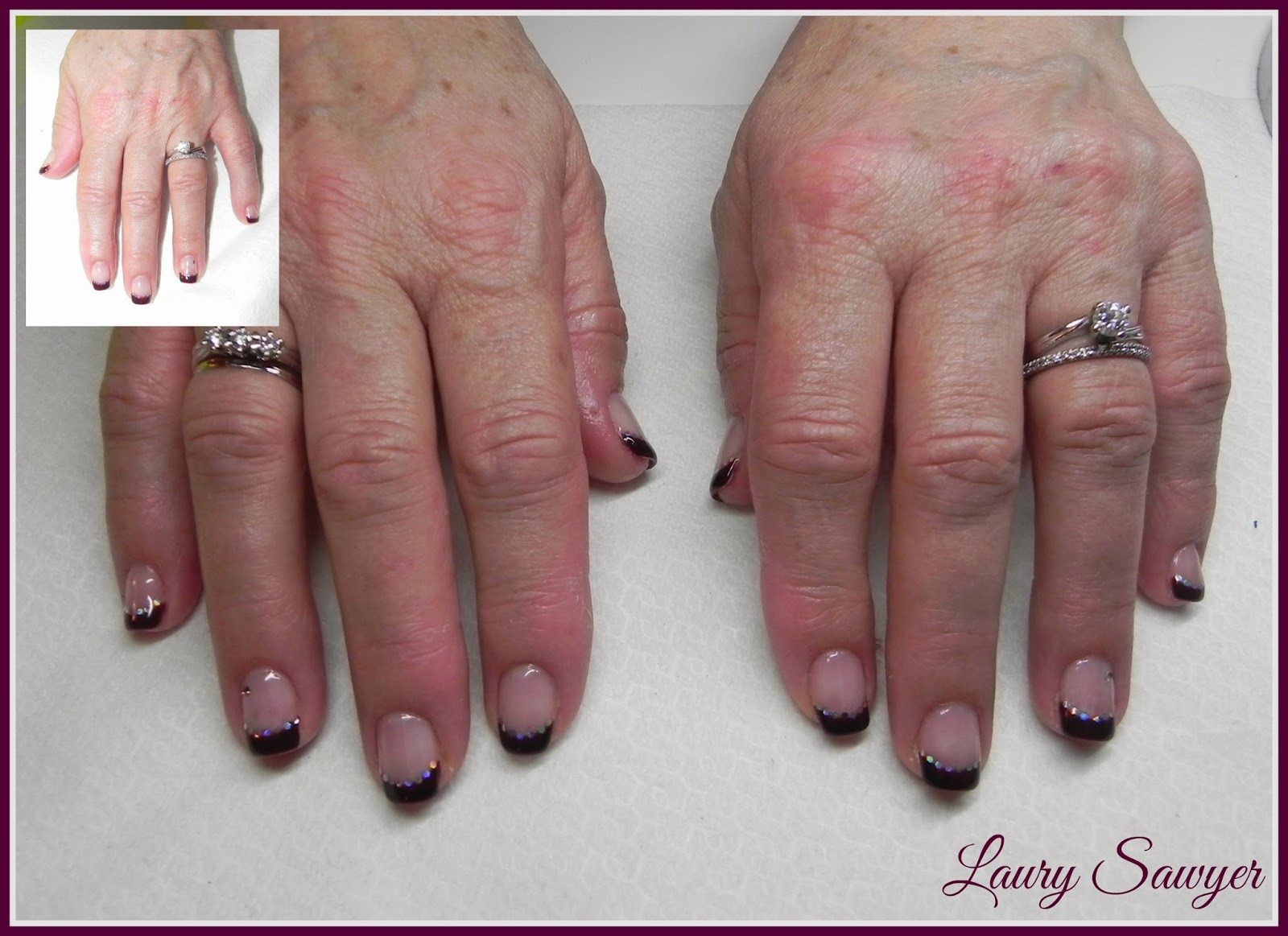 Laura Nails : Smalto semipermanente con French