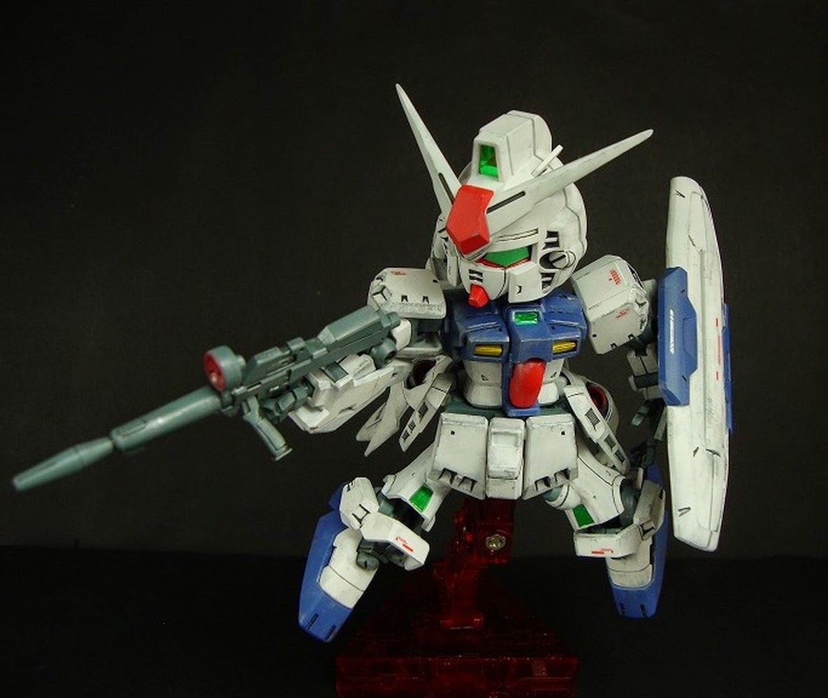 SD Gundam GP03 Stamen - Custom Build