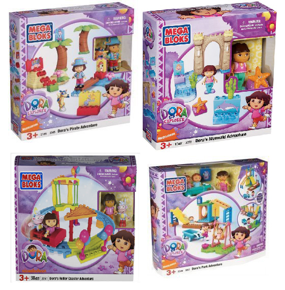 ToyDorks.com - Fresh Toy Store Official News: MEGA BLOKS - Dora The ...