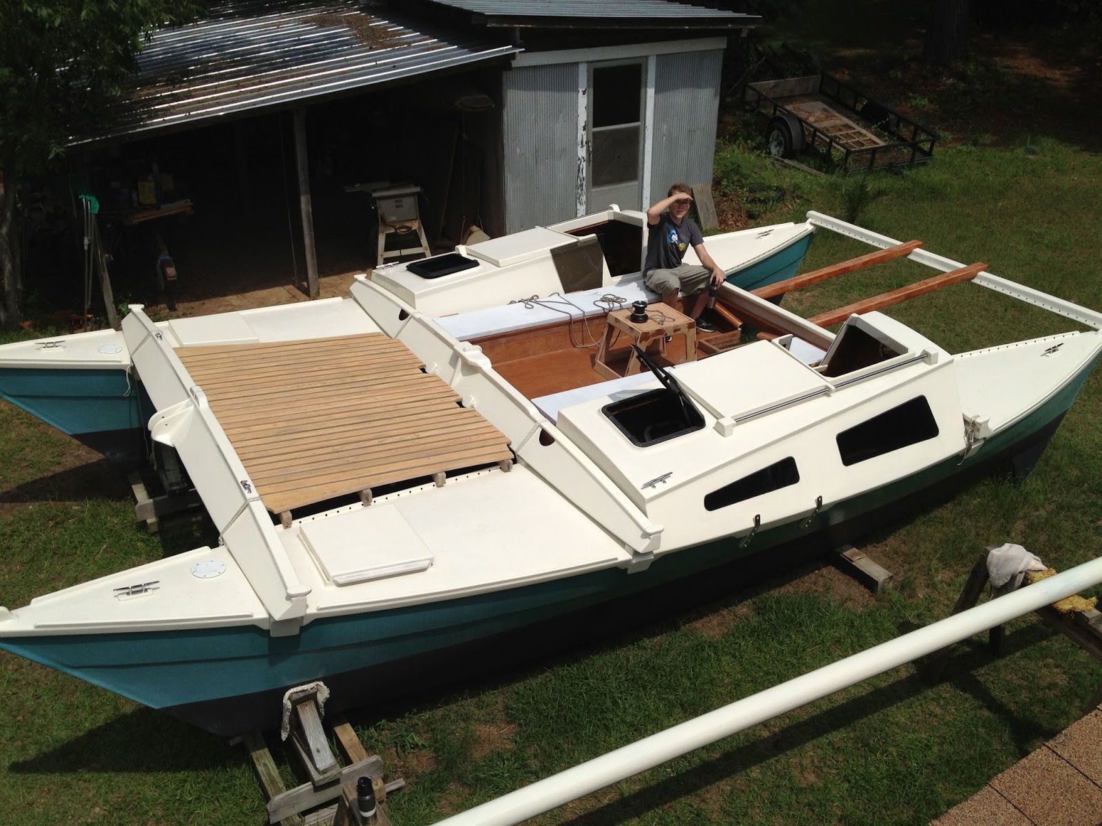 Element II: A Wharram Tiki 26 Catamaran