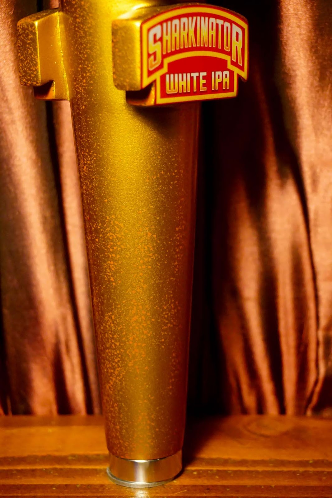 Tap Handle #615: Lost Coast - Sharkinator White IPA (Version 2)