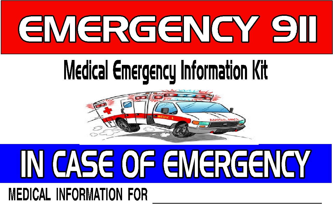 Emergency 911: The Instant Medical Information Kit