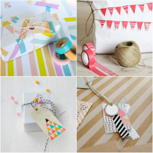 Omiyage Blogs: DIY: Wrapping With Washi Tape