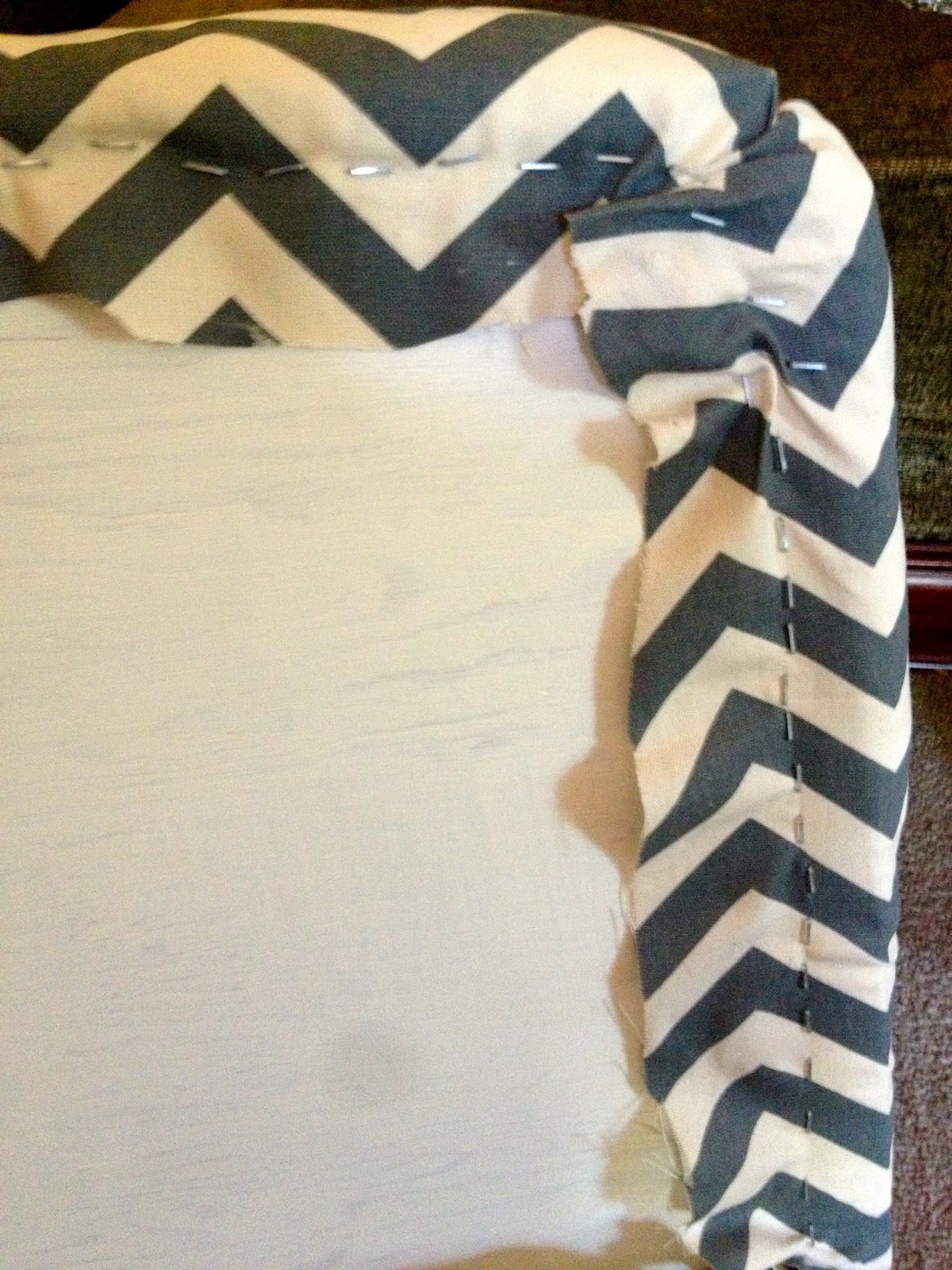 Lauren Kelly Finds: Chevron Rocking Chair Revised