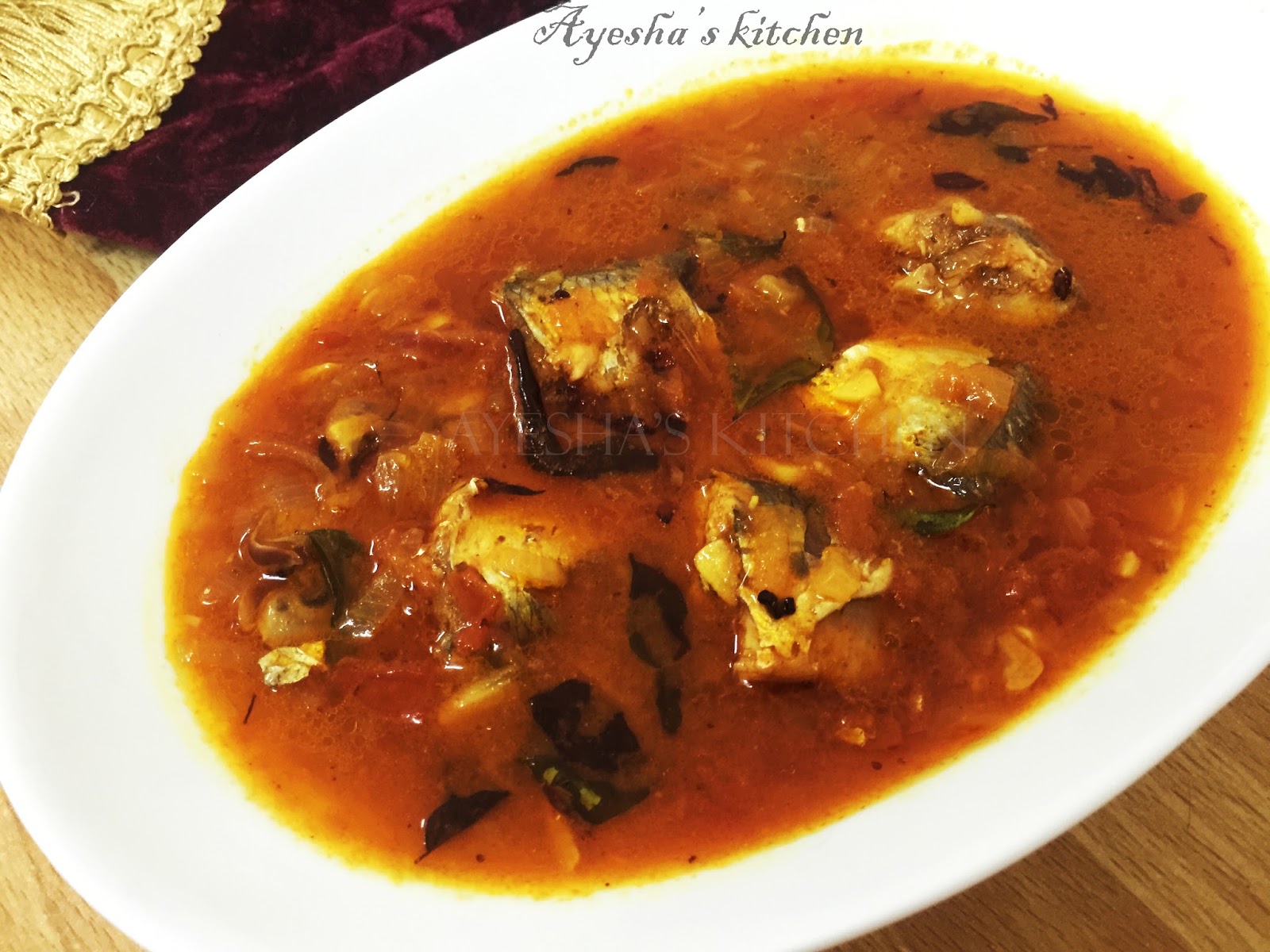 KERALA FISH CURRY RECIPE - SARDINES RED HOT CURRY / MATHI MULAKITTATH