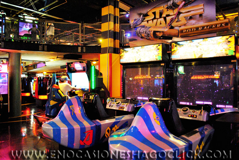 GAMEWORKS: el paraíso de los videojuegos en pleno centro del Las Vegas