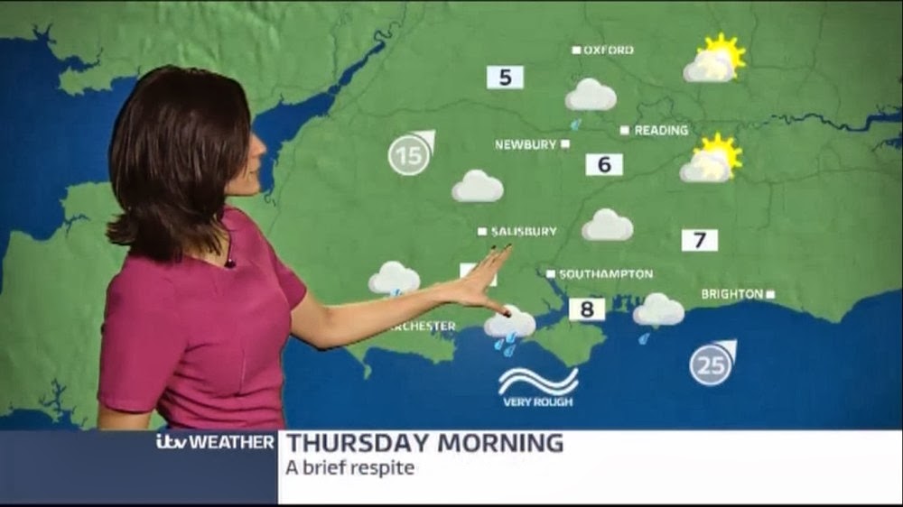 UK Regional News Caps: Lucy Verasamy - ITV Regional Weather