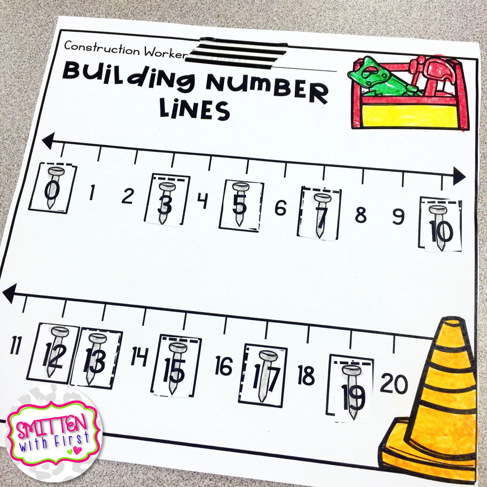 Building Numbers FREEBIES!!! - Smitten with First