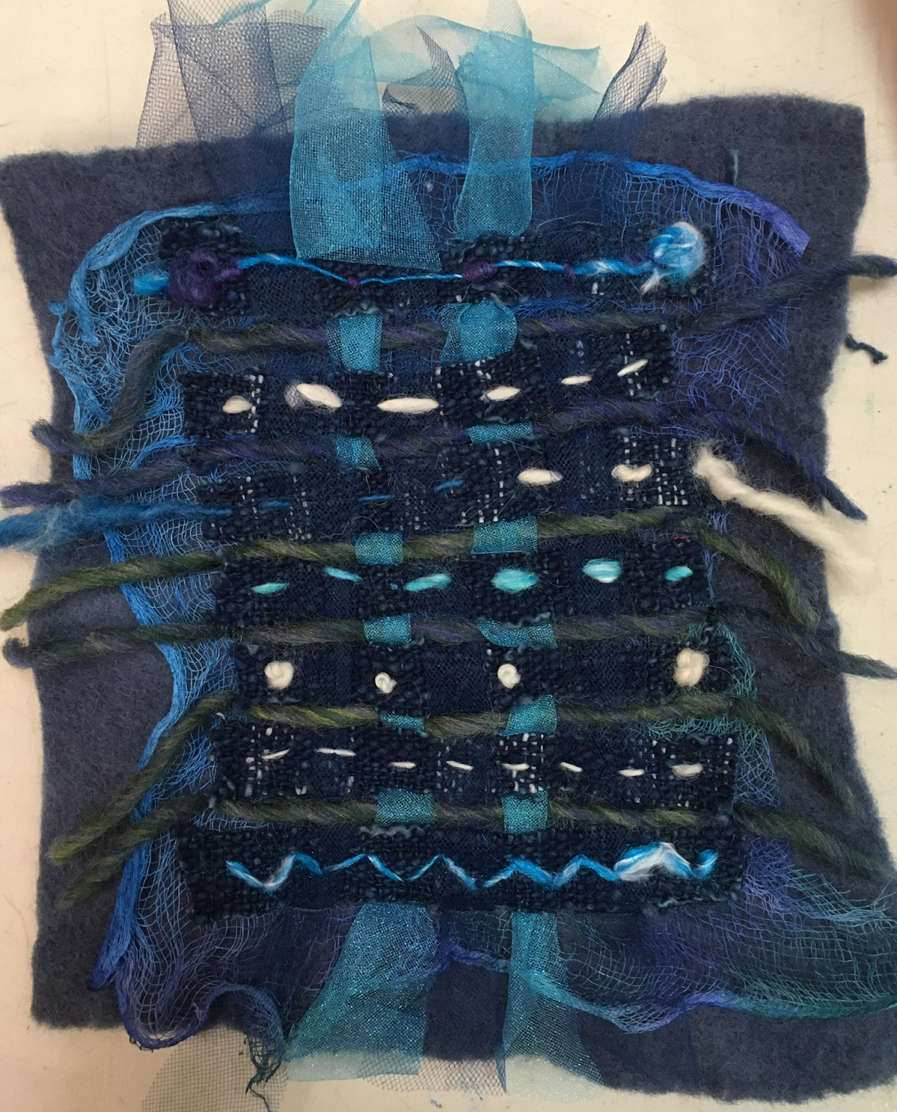 Julie B Booth: Spin and Stitch Workshop