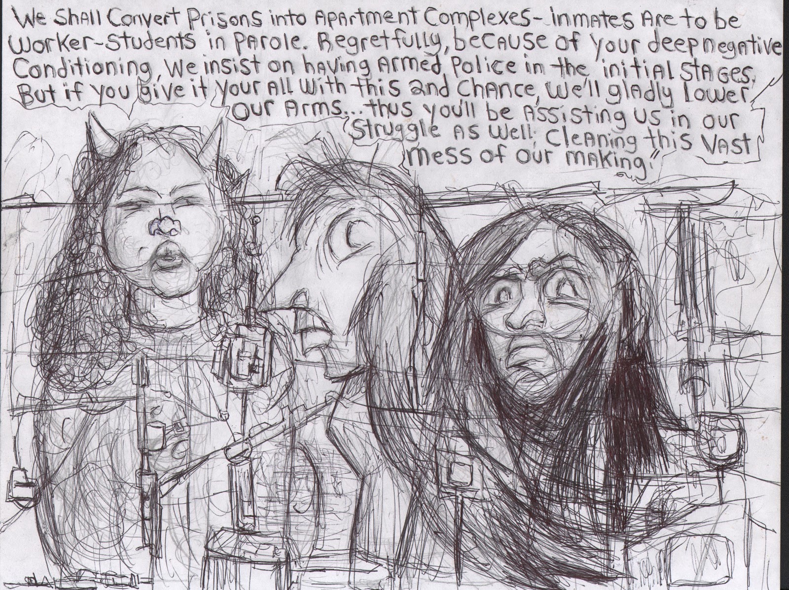 Ken Perez fantasy art and literature: graphic novel 3, Apocalyptic Utopia