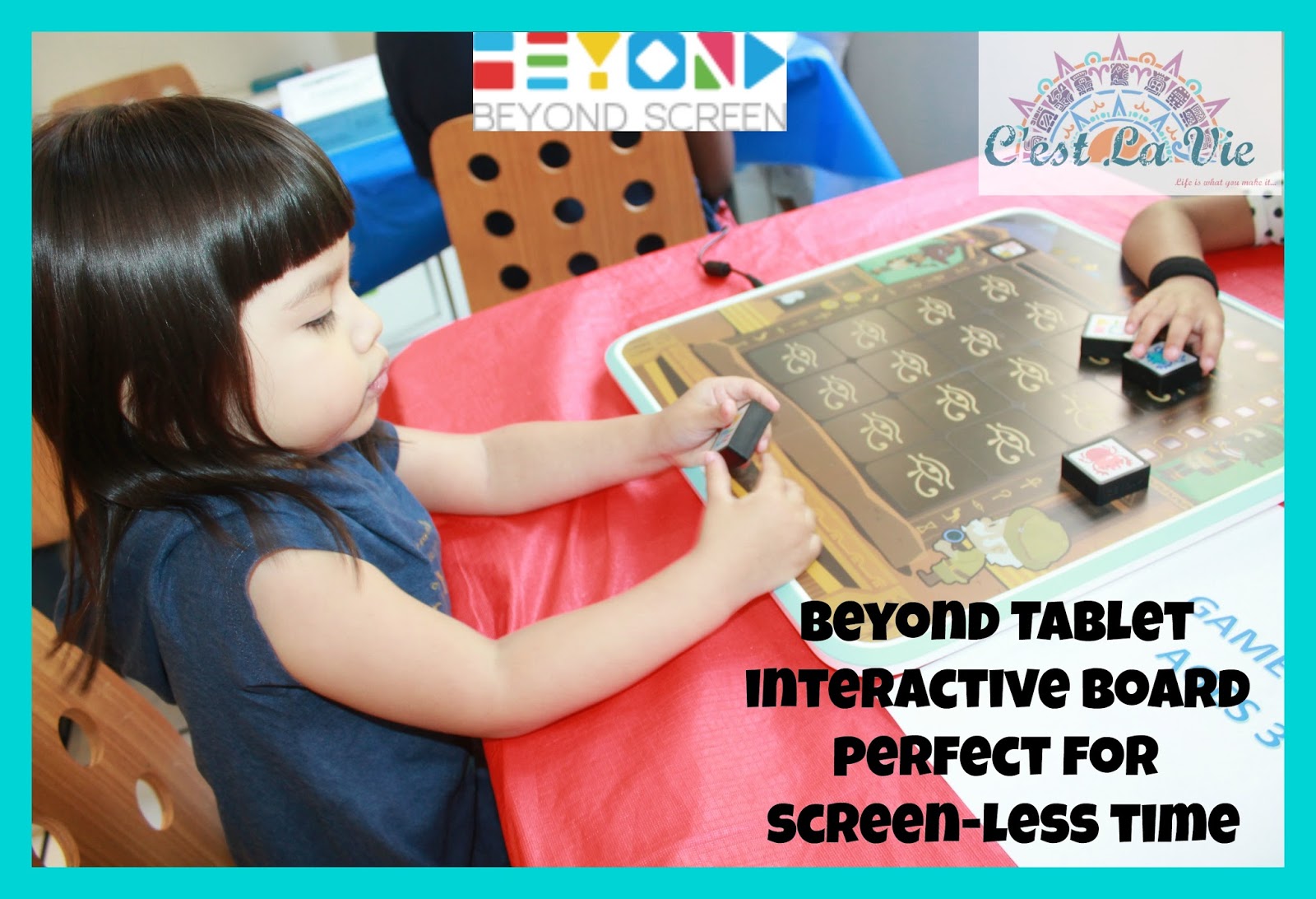Beyond Tablet Interactive Board Perfect For Screen-Less Time - C'est La Vie