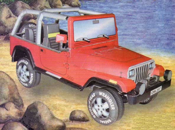 あなたの作りたいを刺激するペーパークラフト リンク データーベース Papercraft Link DataBASE: Jeep ...