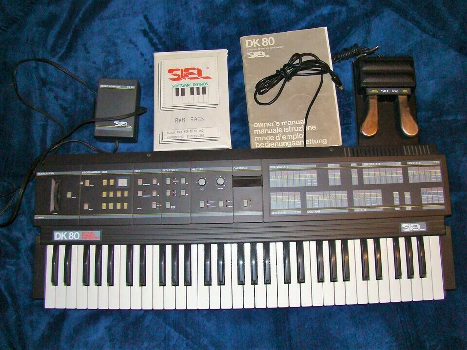 MATRIXSYNTH: SIEL DK80 Synthesizer w/ Extras