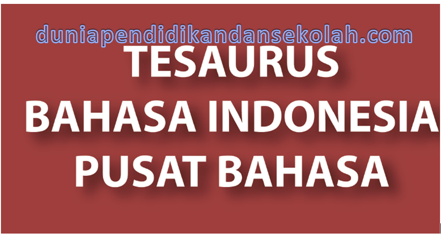 Tesaurus bahasa indonesia