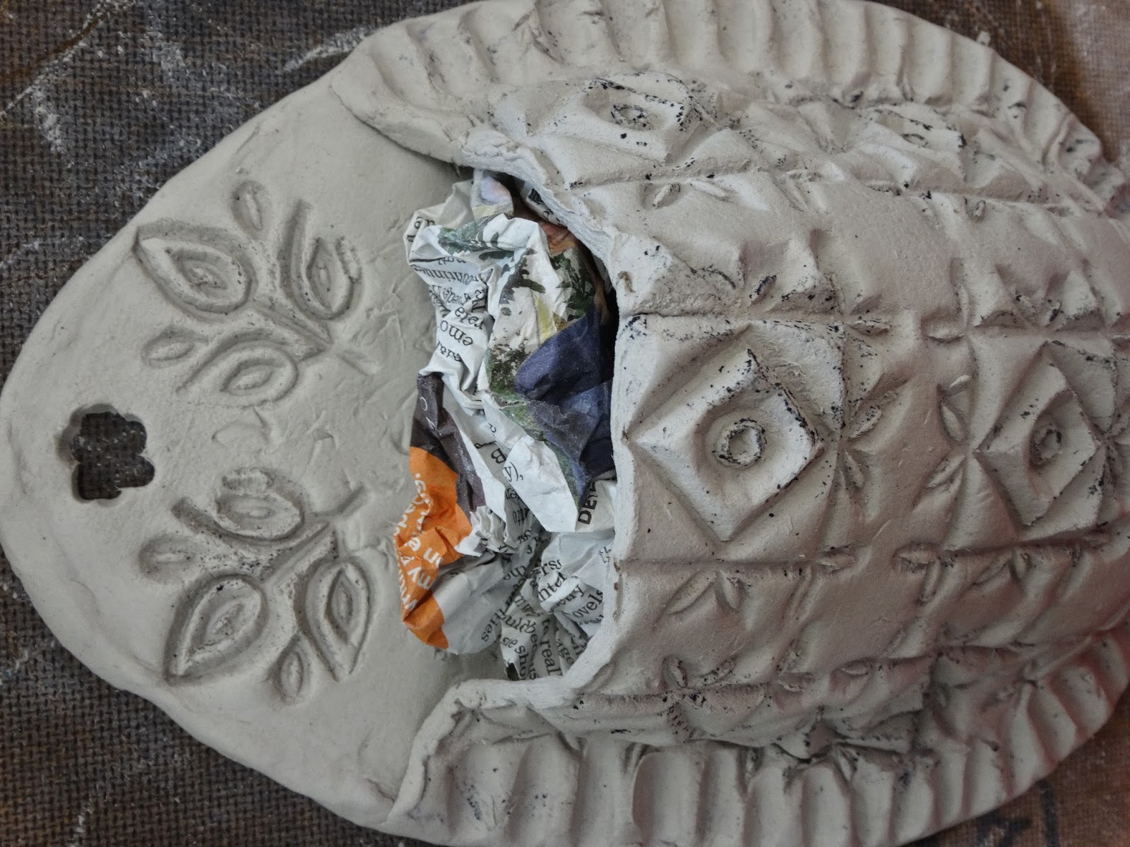 Once upon an Art Room: Clay Planter Pockets