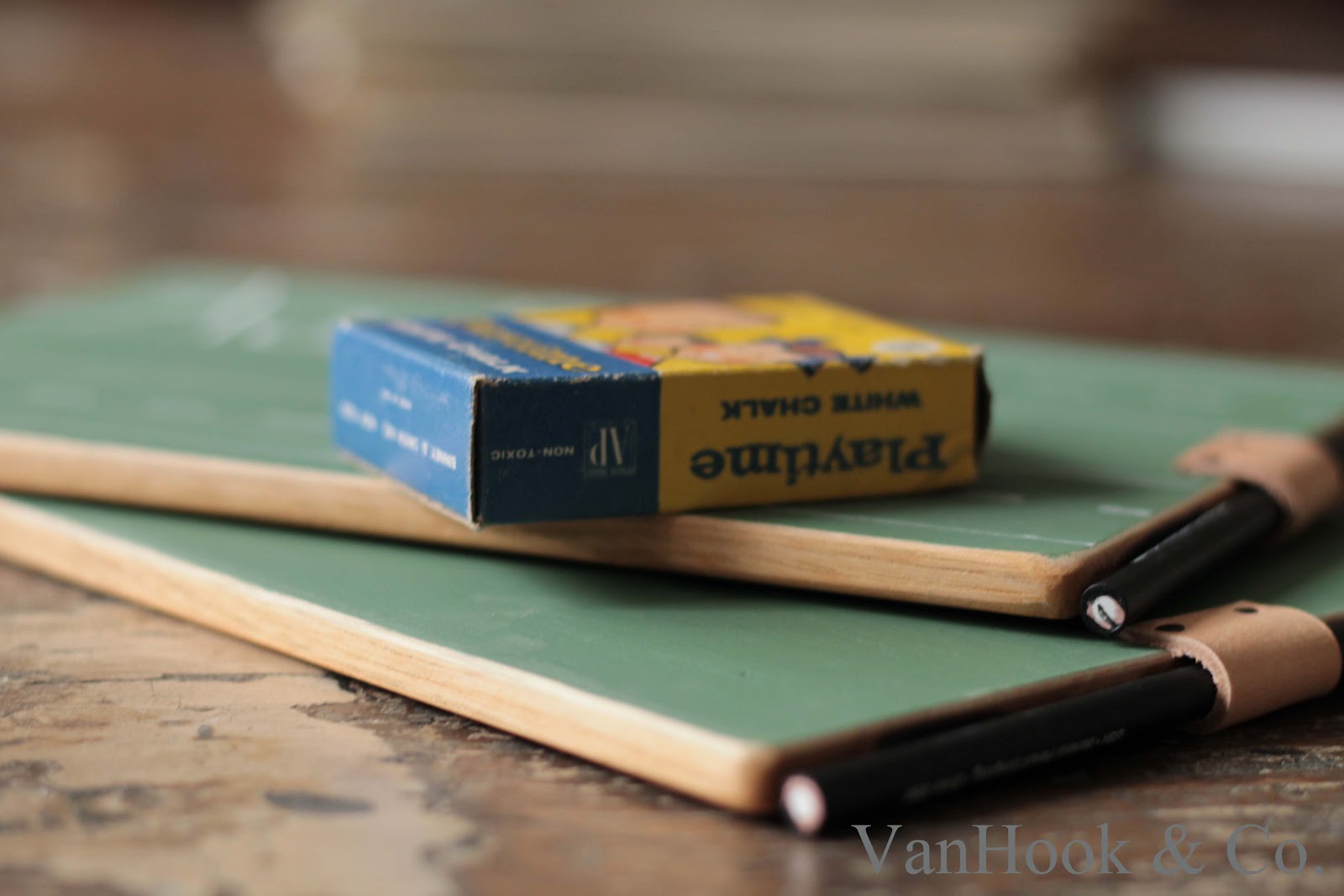 VanHook & Co.: Lined Green Writing Chalk Boards