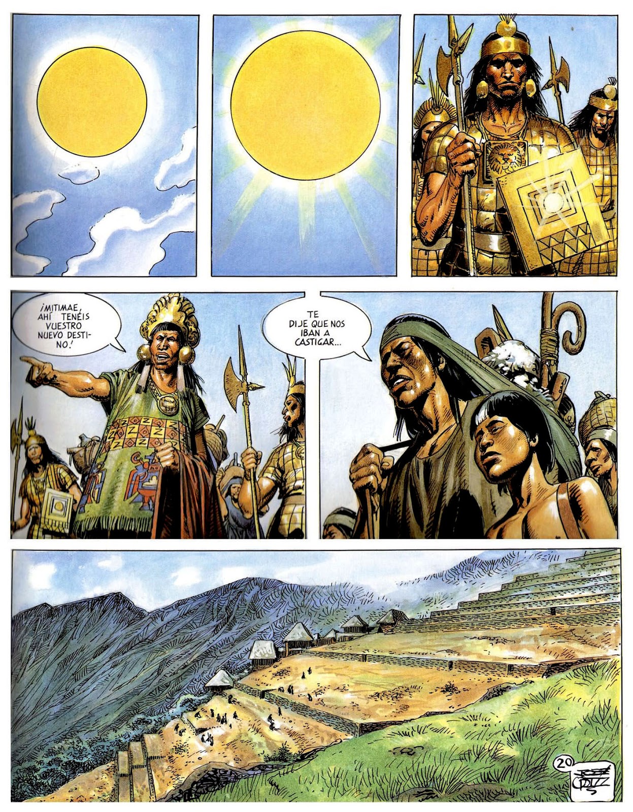 Los cómics de Machete: Relatos del Nuevo Mundo: La civilización inca