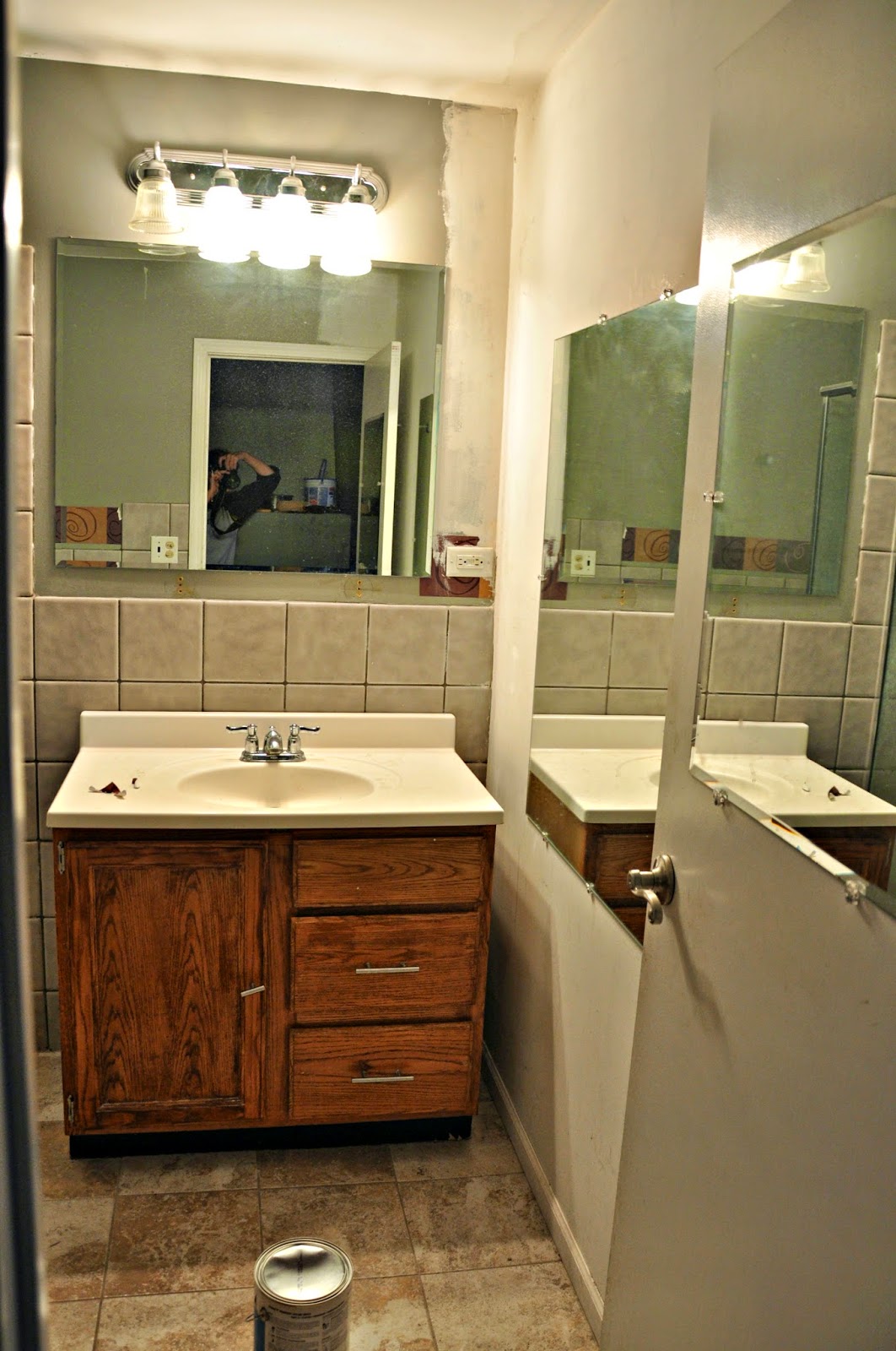 Serendipity Refined Blog: Contemporary Apartment Small Bath Makeover