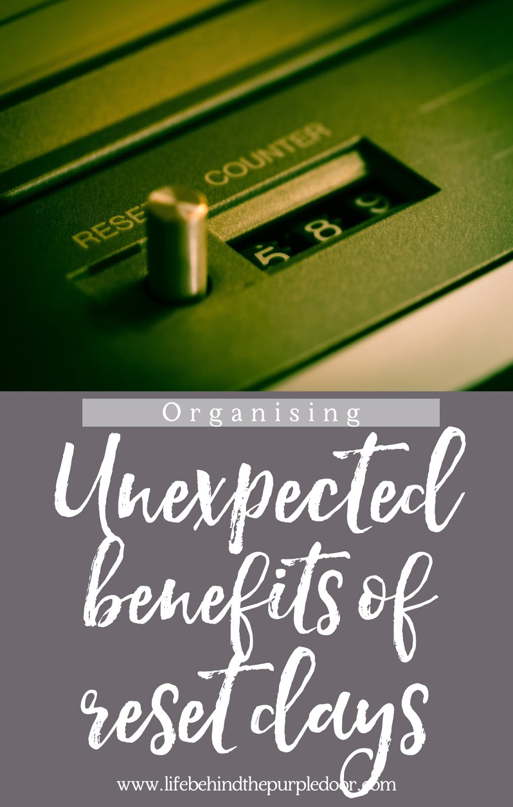 The unexpected benefits of reset days | Life Behind The Purple Door The unexpected benefits of reset days | Life Behind The Purple Door