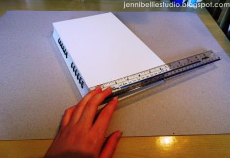 Jennibellie Studio: Smash Book Tutorial - Part Two: The Removable Cover
