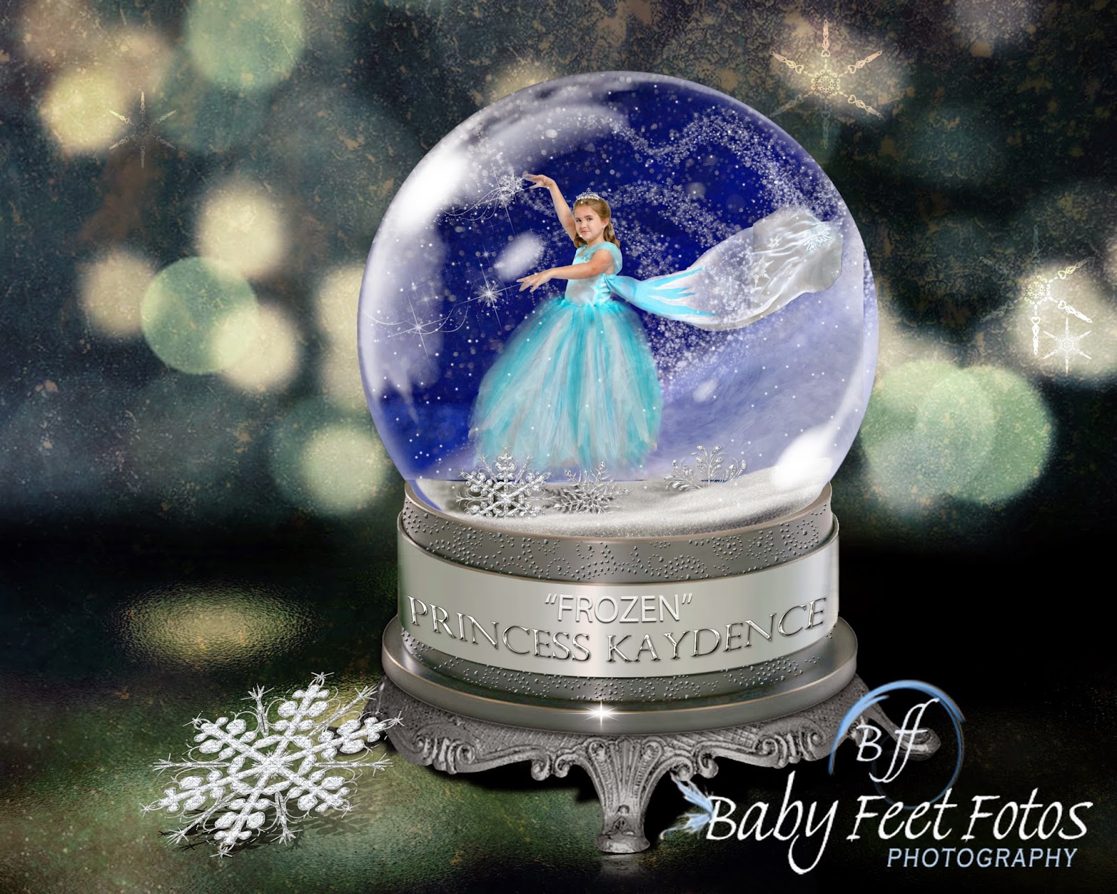 Baby Feet Fotos: Disney's movie Frozen Inspired Photos