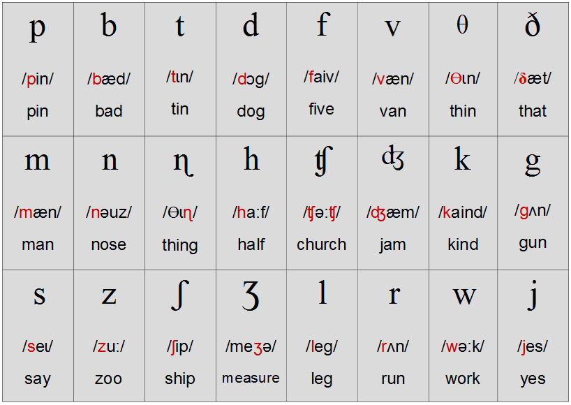 Vowel And Consonant Phonetic Symbols Definition Literature IMAGESEE