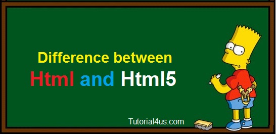 Programming Tutorials: Difference between Html and Html5