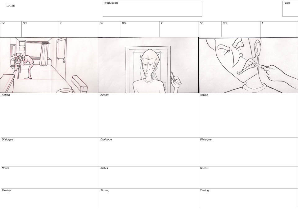 The date night project: Basic Storyboard First Draft