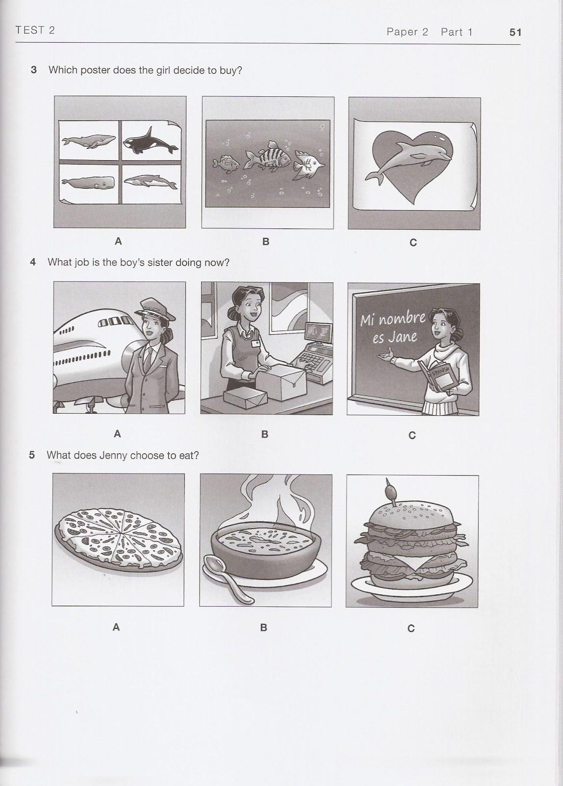 Exámenes de Cambridge : Listening & Speaking Test 2 (KET)