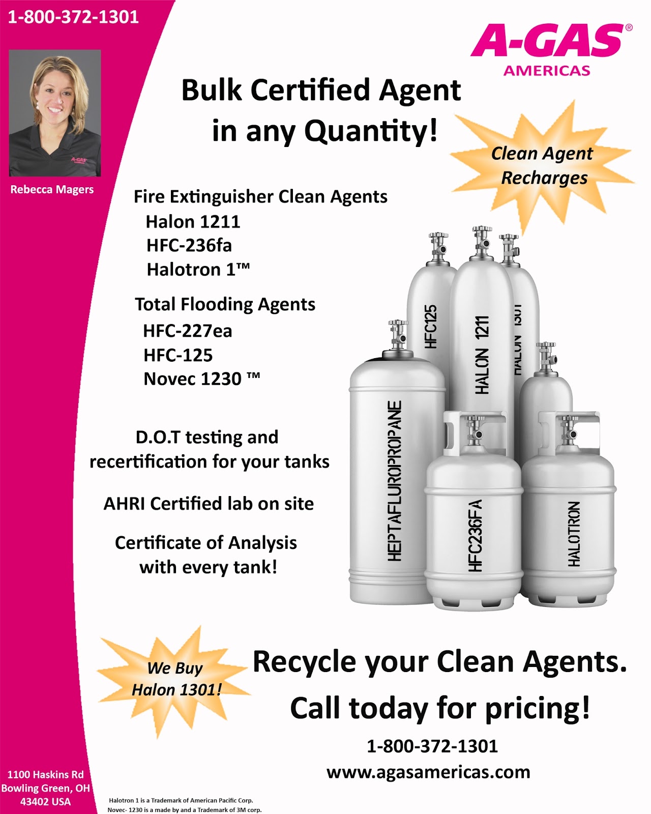 We Buy and Sell Halon: Purchase Clean Agents and get Recharges with ...