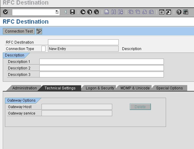 Sap Basis Tutorials How To Create An Rfc Connection In Sap