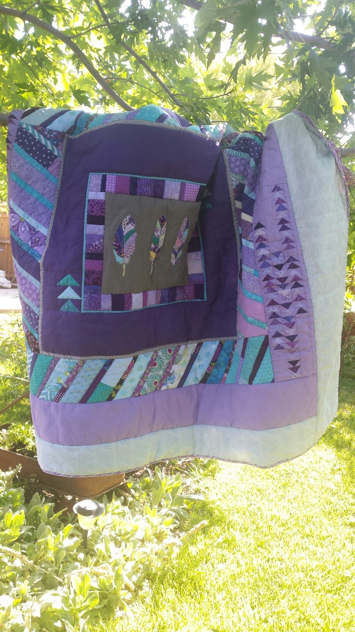 Slice of Pi Quilts: Round Robin - A Finished Quilt