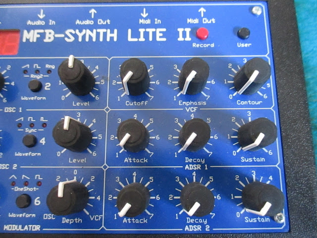 MATRIXSYNTH: MFB Synth Lite II Synthesizer SN 08577