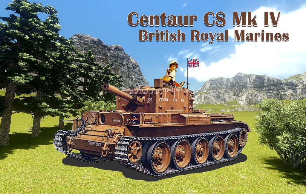 Panzerserra Bunker- Military Scale Models in 1/35 scale: Centaur CS Mk ...