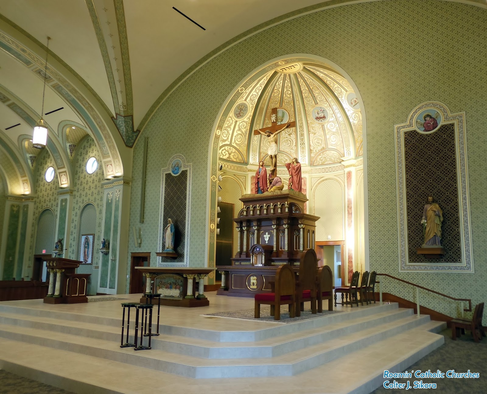Roamin' Catholic Churches: A Look Inside the New St. Cecilia Catholic ...