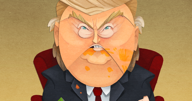 Dan Barrett's Art Blog: Donald Drumpf