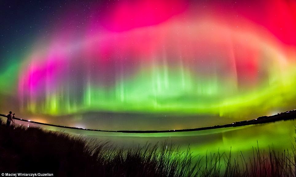 Čudesna priroda - svuda oko nas: Neobična pojava na nebu - Aurora ...