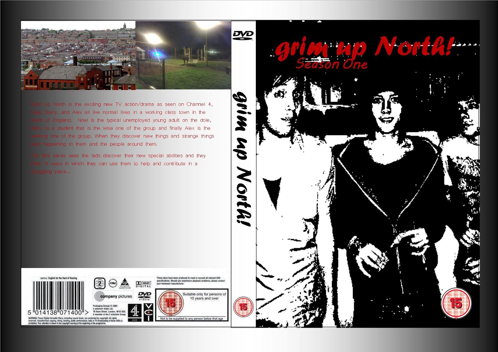 Benjamin Robinson Media Coursework : Final DVD Cover