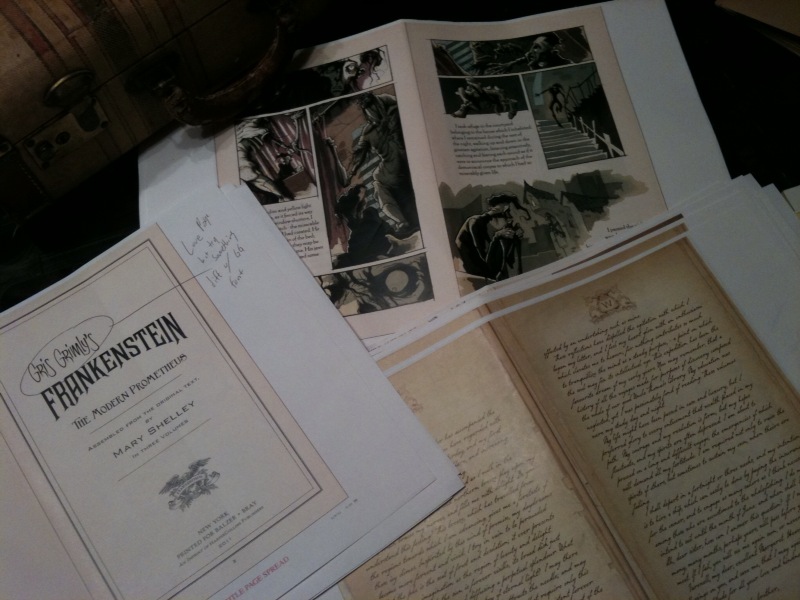 Gris Grimly's Frankenstein: October 2011