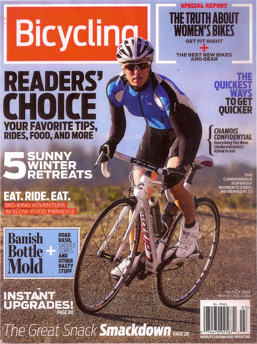 for the love of bikes: thank you, Bicycling magazine