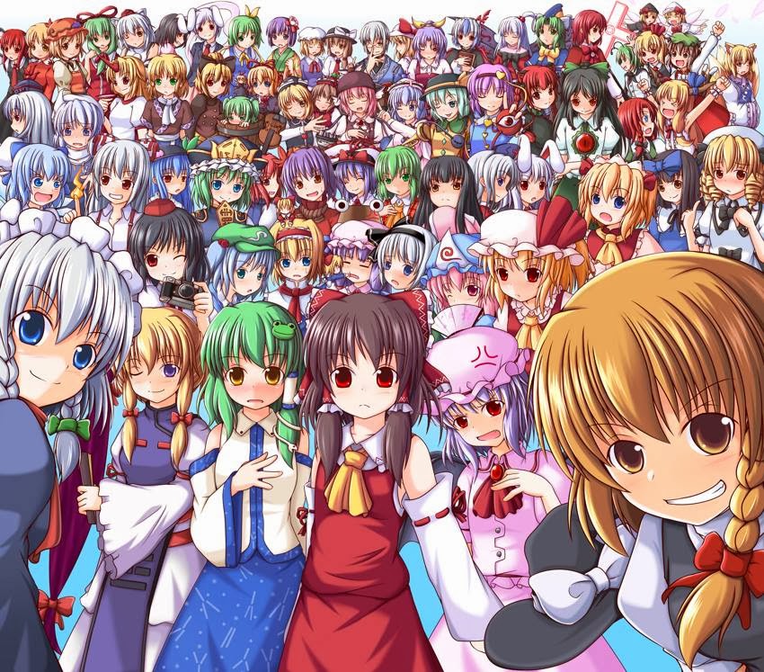 10ma. Encuesta de popularidad de Touhou ~ Xziled Blog